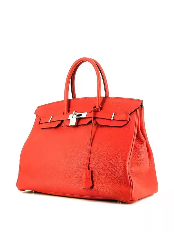 Hermès Birkin 35 Handbag - Red