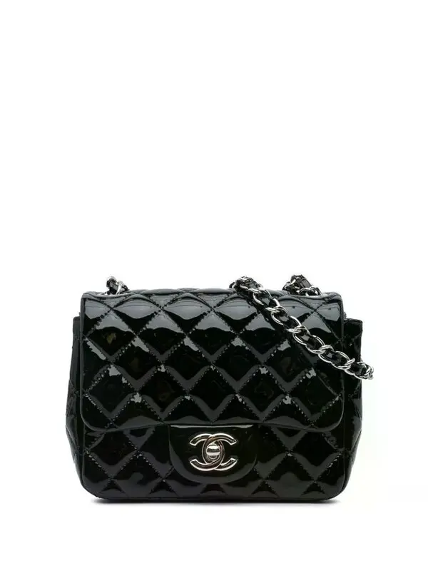 Chanel 2013-2014 Mini Square Classic Single Flap Crossbody Bag