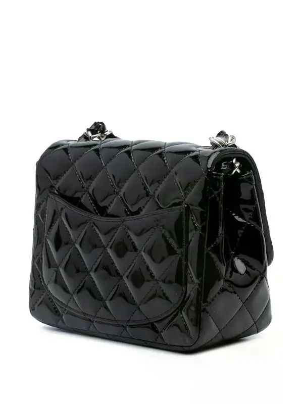 Chanel 2013-2014 Mini Square Classic Single Flap Crossbody Bag