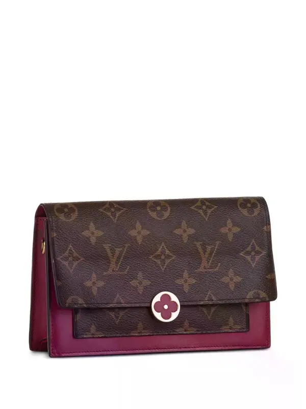 LOUIS VUITTON 2019 Flore Chain Wallet