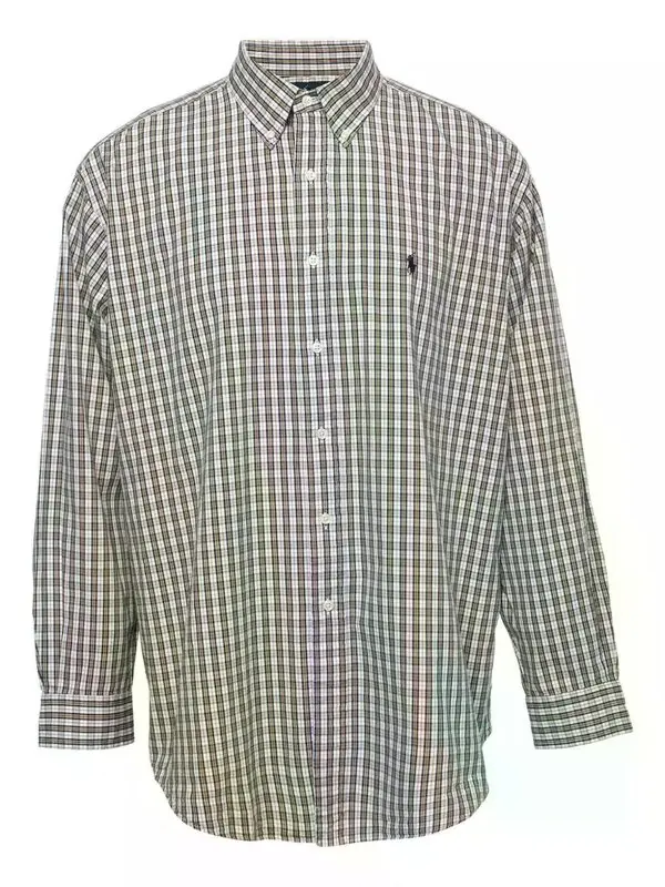 Polo Ralph Lauren Plaid Cotton Shirt - White