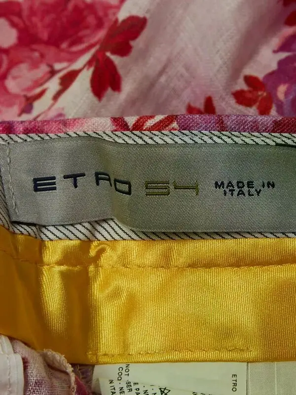 Etro Floral-print Trousers