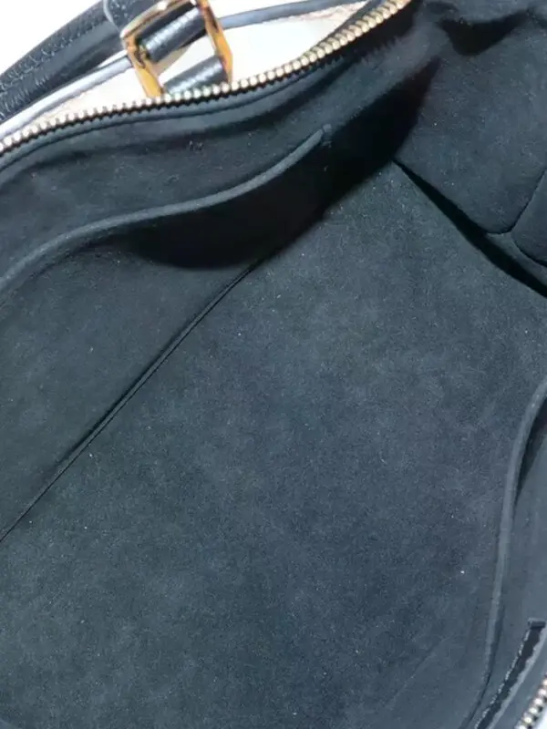 LOUIS VUITTON Bicolor Monogram Empreinte Giant Petit Palais Satchel