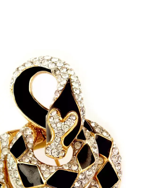 SUSAN CAPLAN 1980s Snake Brooch