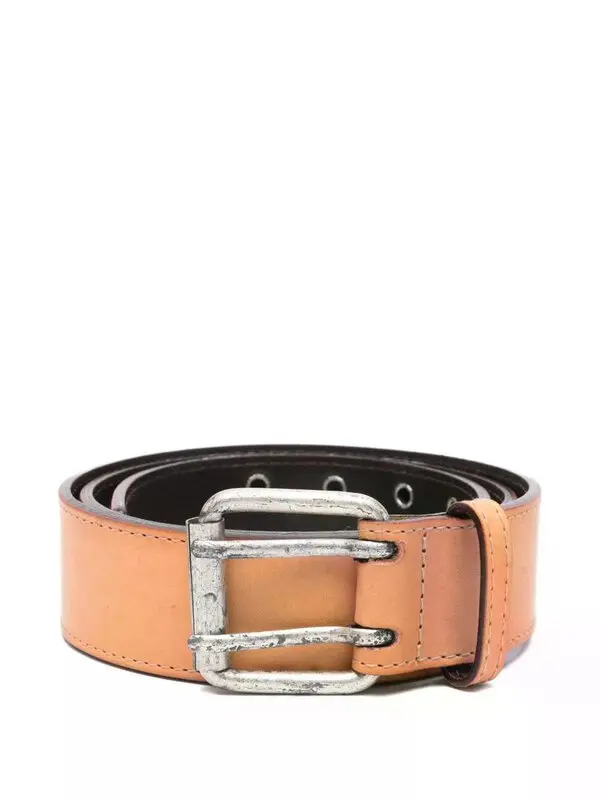 ROMEO GIGLI 1990s Leather Belt - Orange