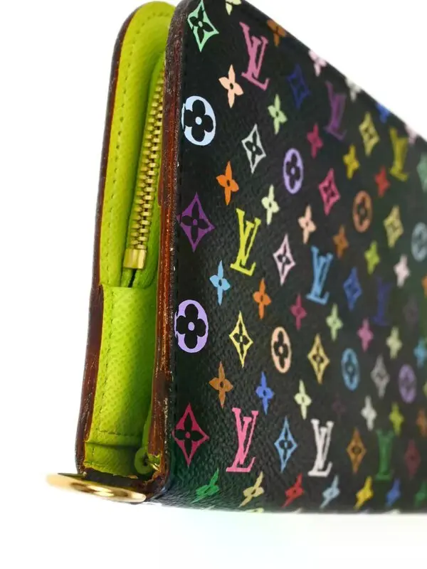 LOUIS VUITTON X Takashi Murakami 2009 Y2k Wallet - Black