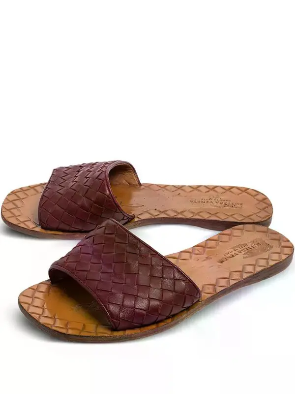 Bottega Veneta Intrecciato Flat Sandals