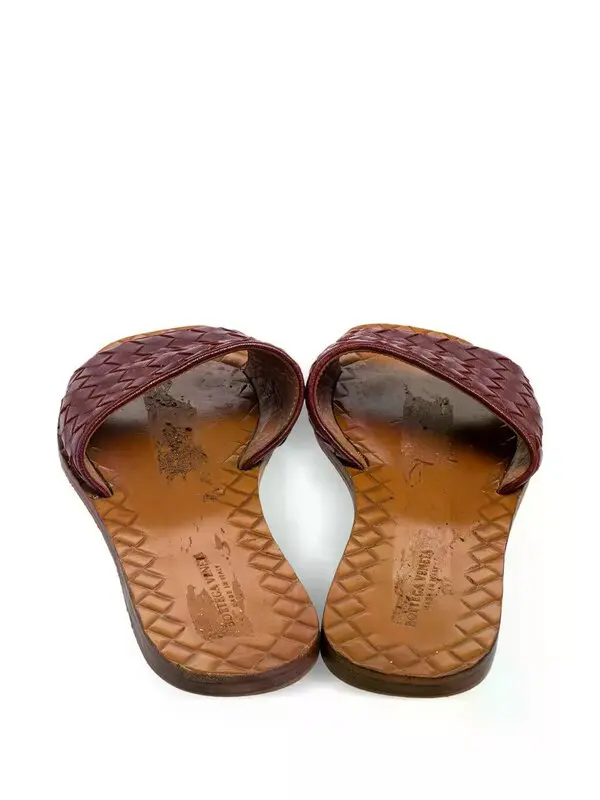Bottega Veneta Intrecciato Flat Sandals
