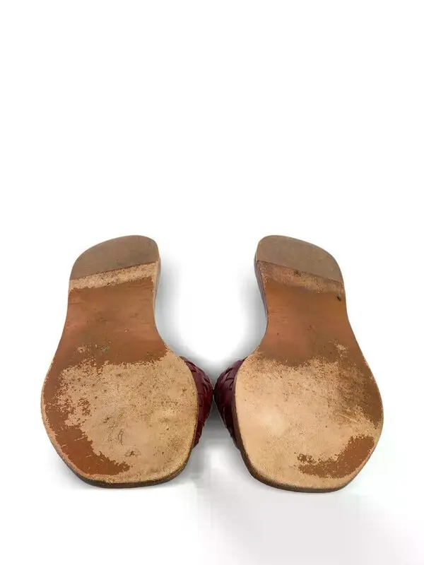 Bottega Veneta Intrecciato Flat Sandals