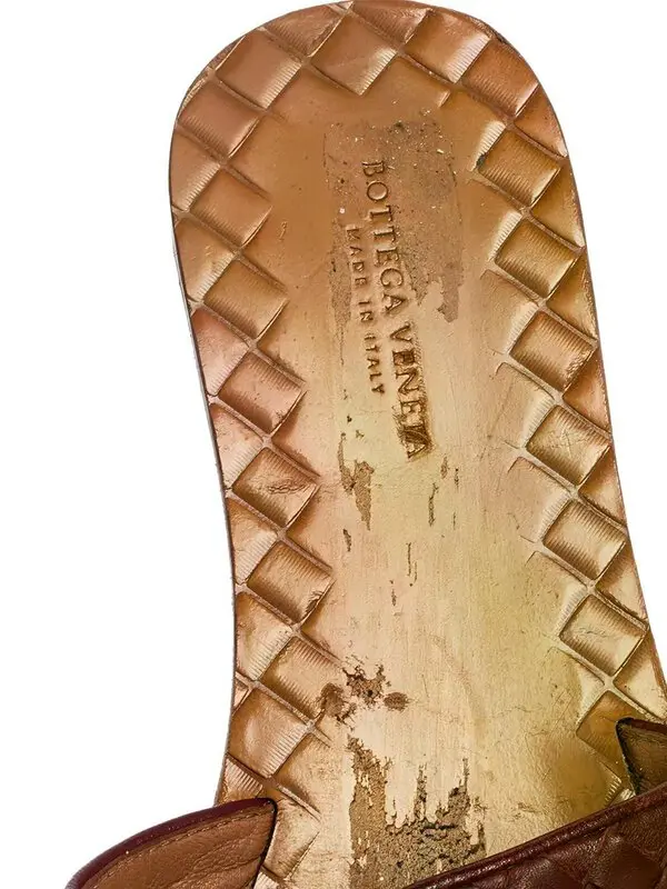 Bottega Veneta Intrecciato Flat Sandals