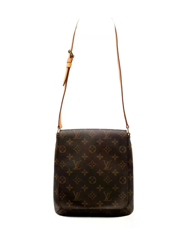 LOUIS VUITTON 2000 Monogram Musette Salsa Shoulder Bag - Brown