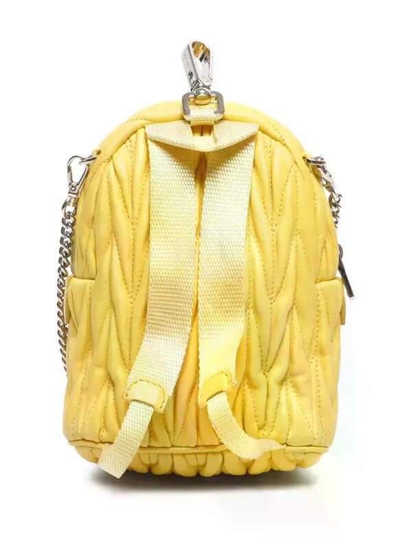Miu Miu 2000s Matelasse Chain Backpack