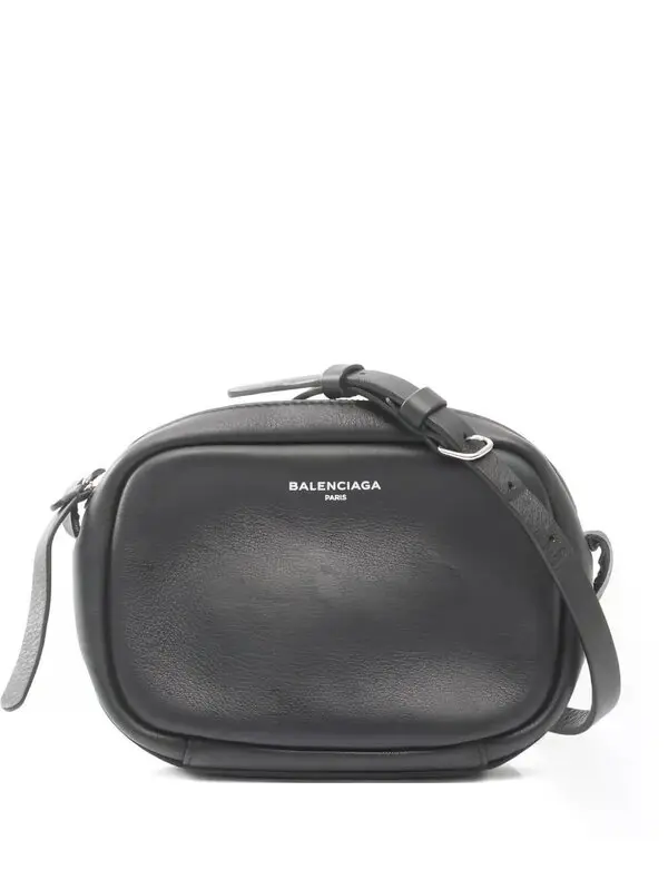 Balenciaga Everyday Camera Leather Crossbody Bag