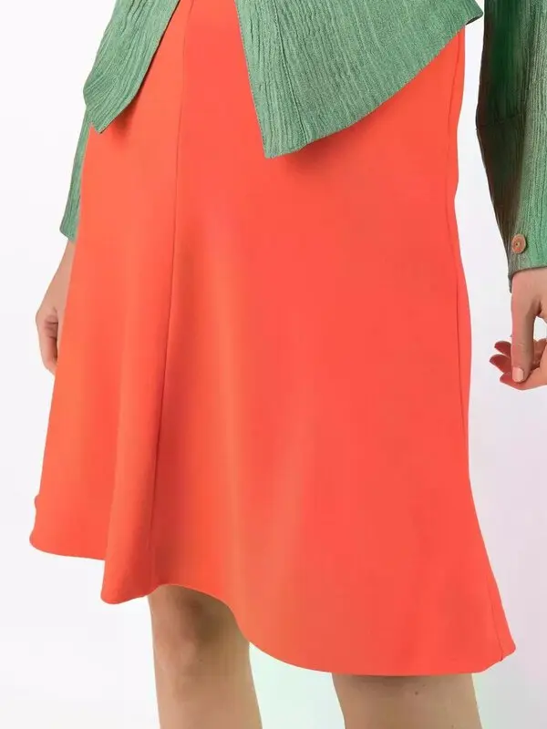 Versace 1990s Flared Hem Skirt