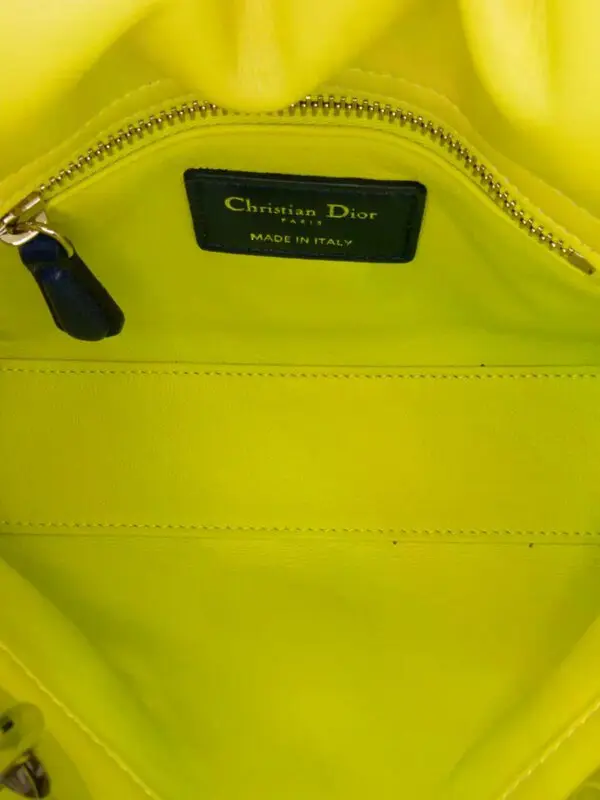 Dior Cannage Lady Satchel - Pink