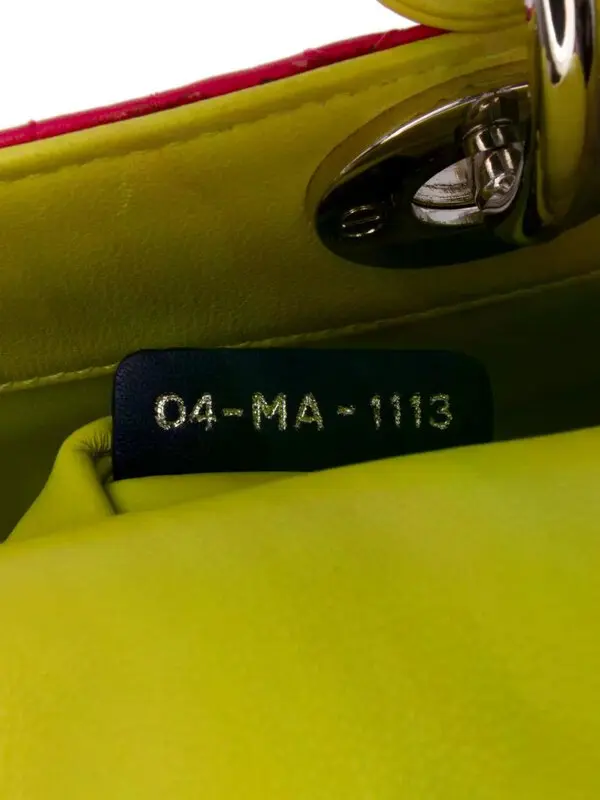 Dior Cannage Lady Satchel - Pink
