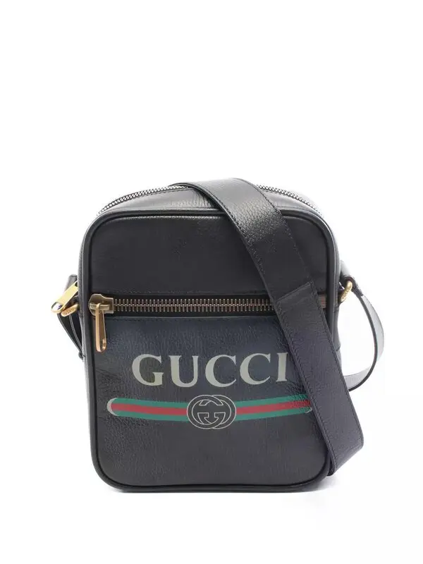 Gucci 2010s Logo-print Shoulder Bag