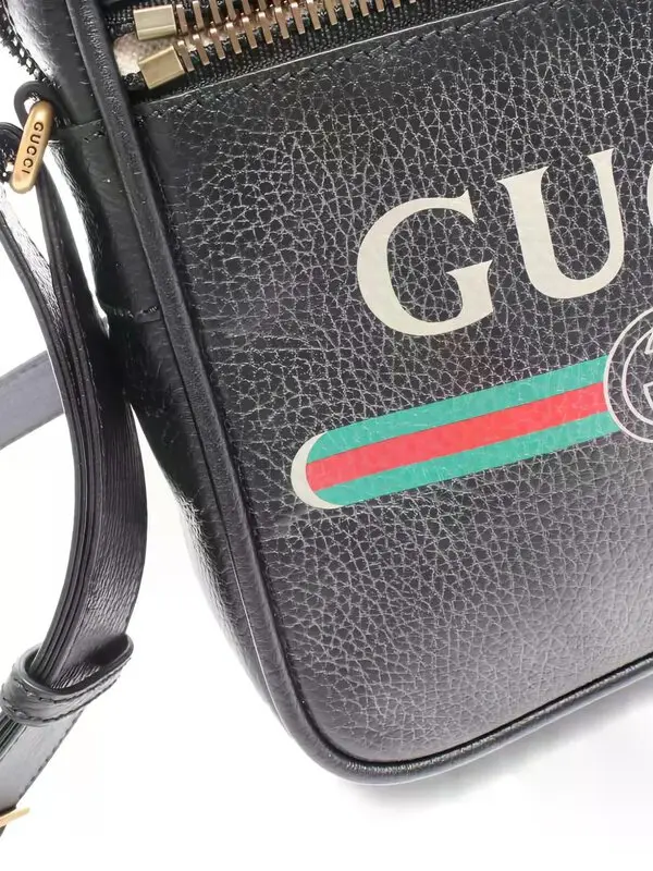Gucci 2010s Logo-print Shoulder Bag