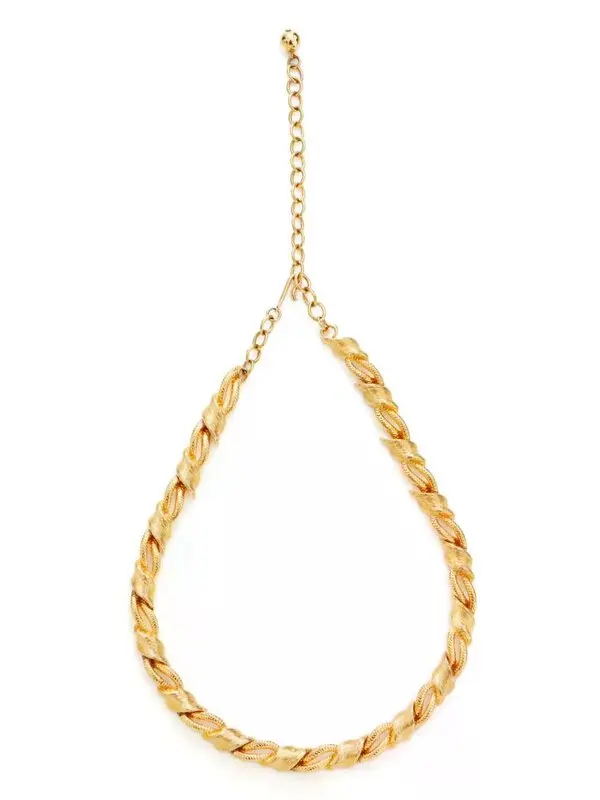 Saint Laurent Multi-chain Necklace - Gold