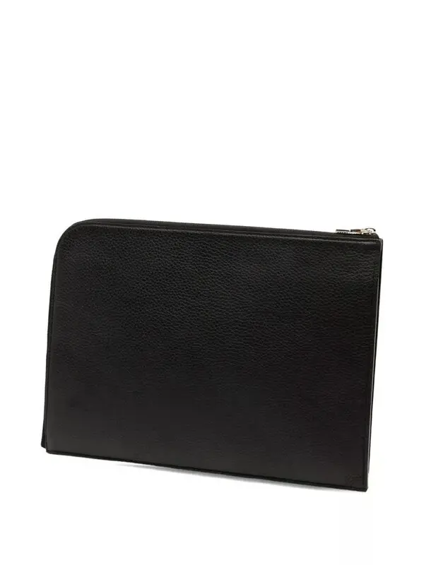LOUIS VUITTON 2017 Taurillon Initials Circle Pochette Jour Gm - Black