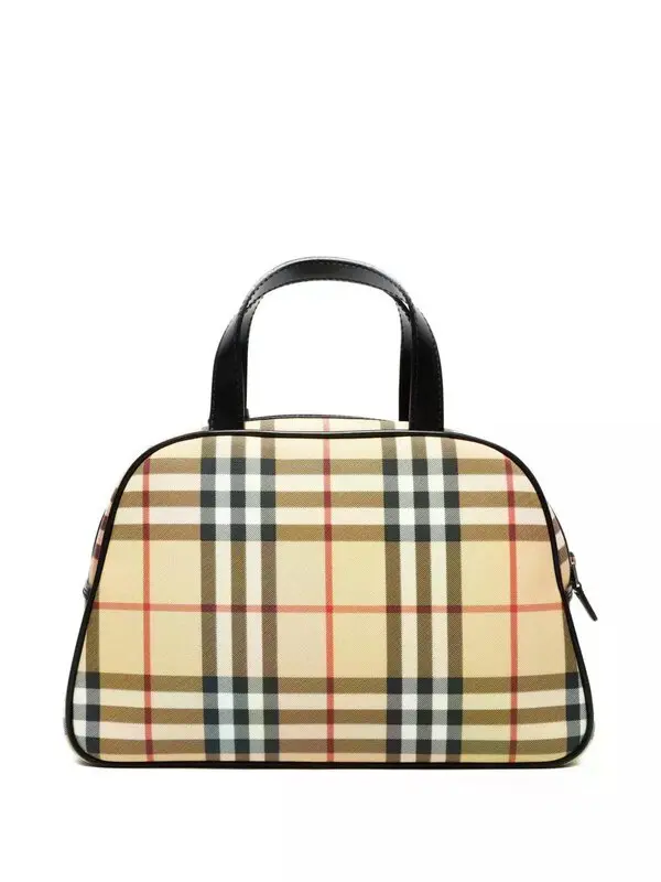 Burberry 2010 Tartan Bowling Bag