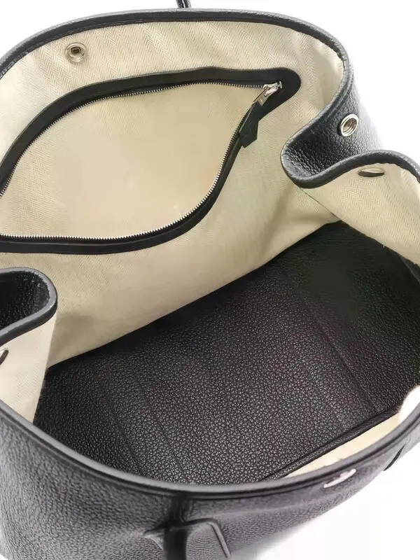 Hermès Garden Party Pm Leather Tote Bag - Black