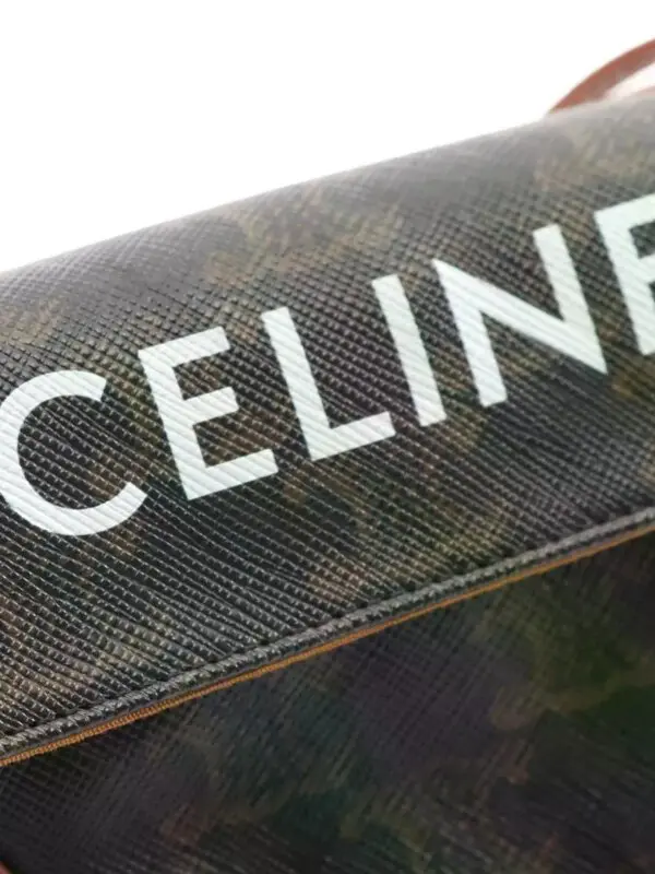 Celine 2010s Logo-print Shoulder Bag