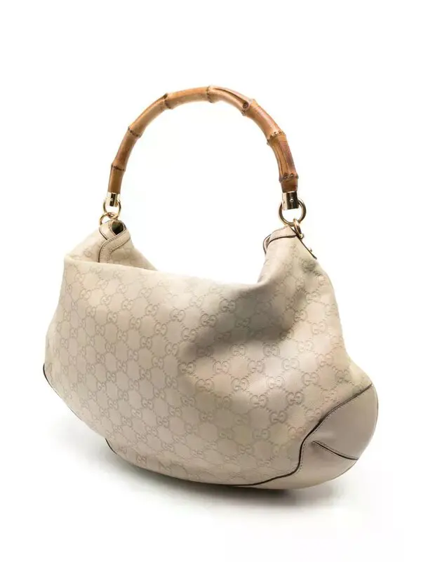 Gucci Bamboo-handle Gg Handbag
