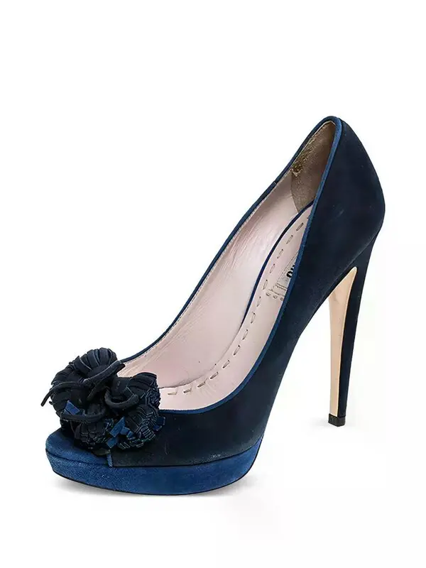 Miu Miu 2023 135mm Tassel Platform Pumps