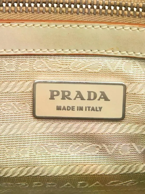 Prada Embossed Leather Handbag