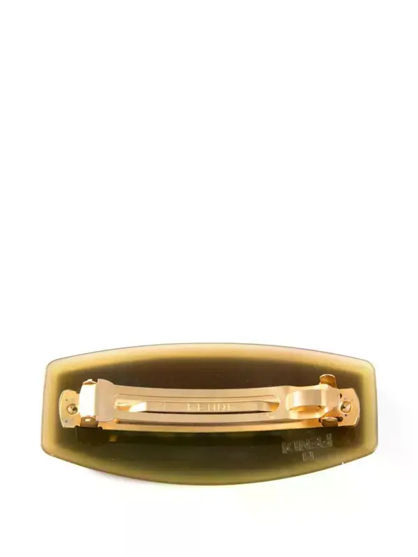 Fendi 2000s Logo Hair Clip