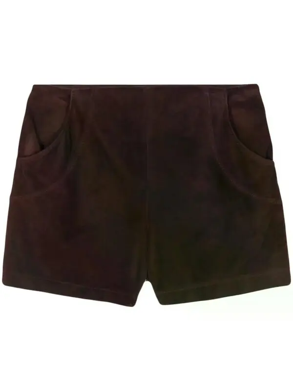 Valentino Garavani 2000s Suede Shorts