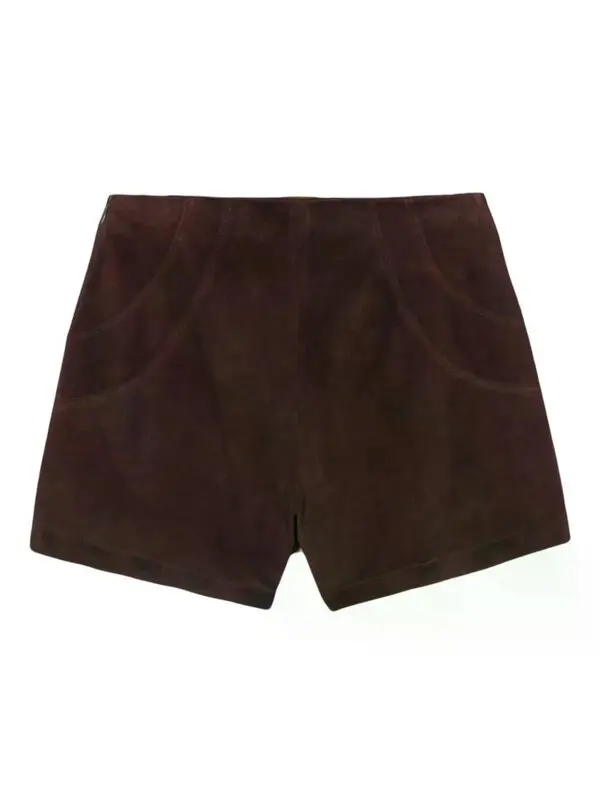 Valentino Garavani 2000s Suede Shorts