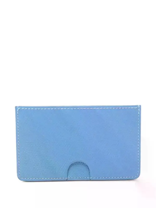Hermès 2016 Porquerolles Card Case - Blue