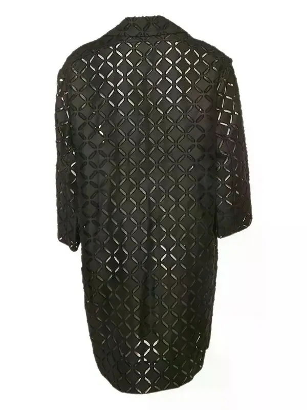 Roland Mouret Eyelet Pattern Coat