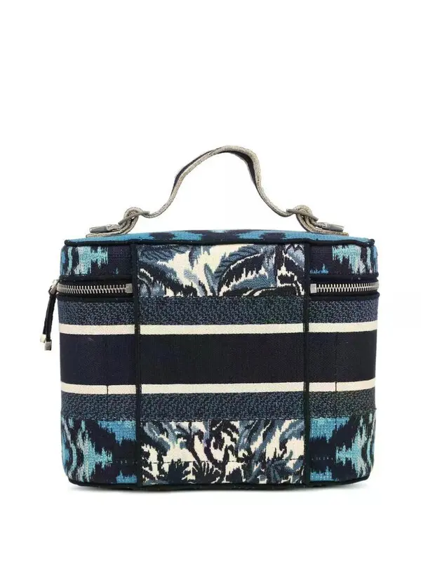 Dior 2020 Leaf-jacquard Vanity Bag