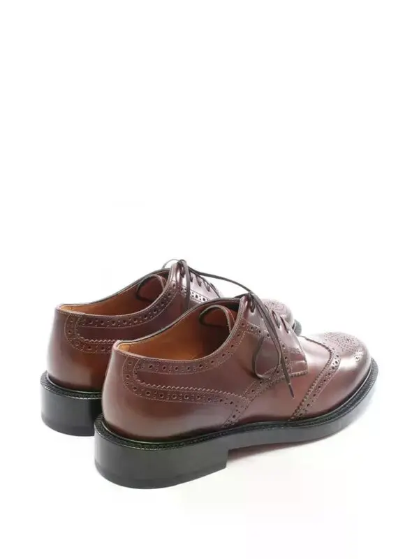 Dior Perforated Leather Lace-up Shoes
