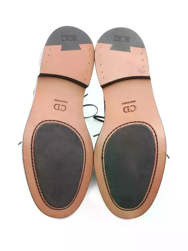 Dior Perforated Leather Lace-up Shoes