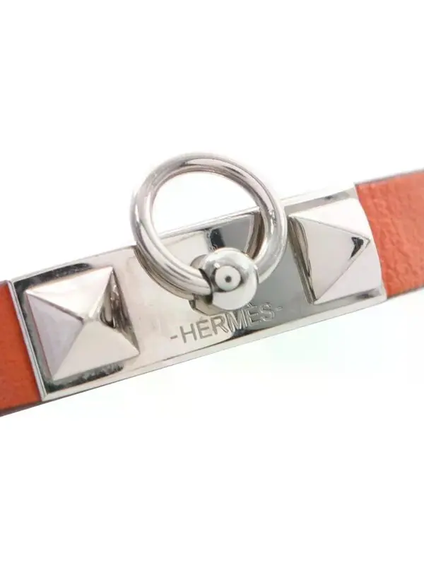 Hermès 2022 Studded Leather Bracelet