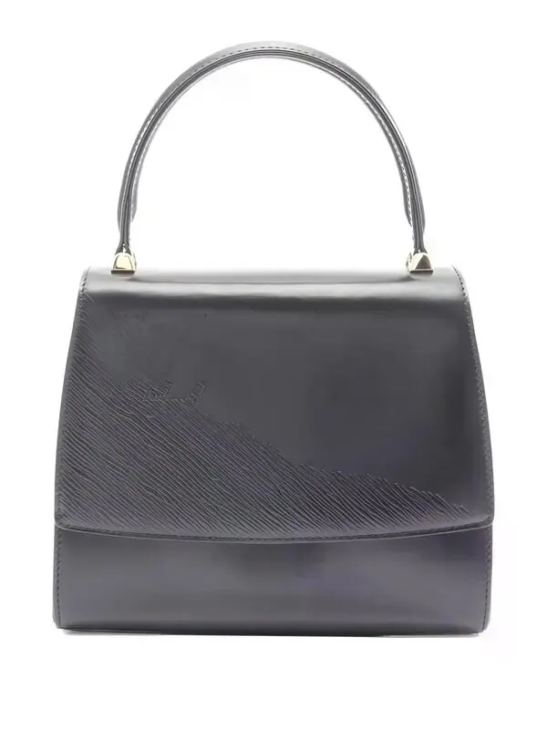 LOUIS VUITTON 1996 Athens Opera Leather Tote - Black