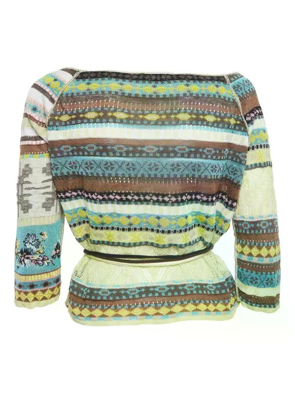 Kenzo Patterned Knit Top
