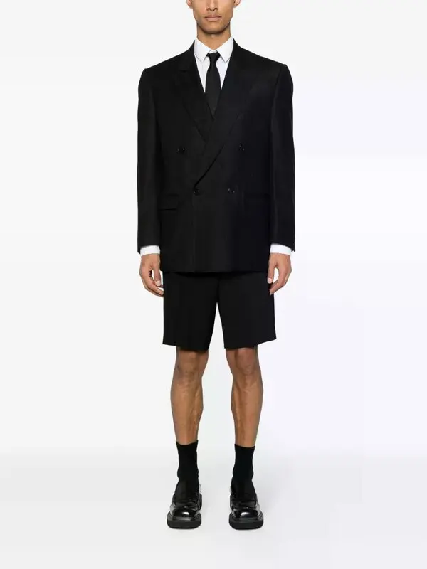 Pierre Cardin 1990s Peak Lapels Double-breasted Blazer