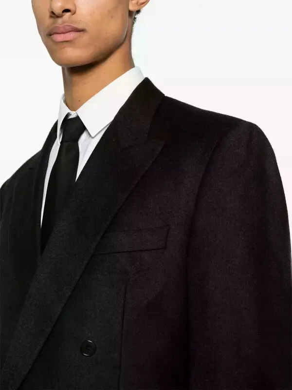 Pierre Cardin 1990s Peak Lapels Double-breasted Blazer