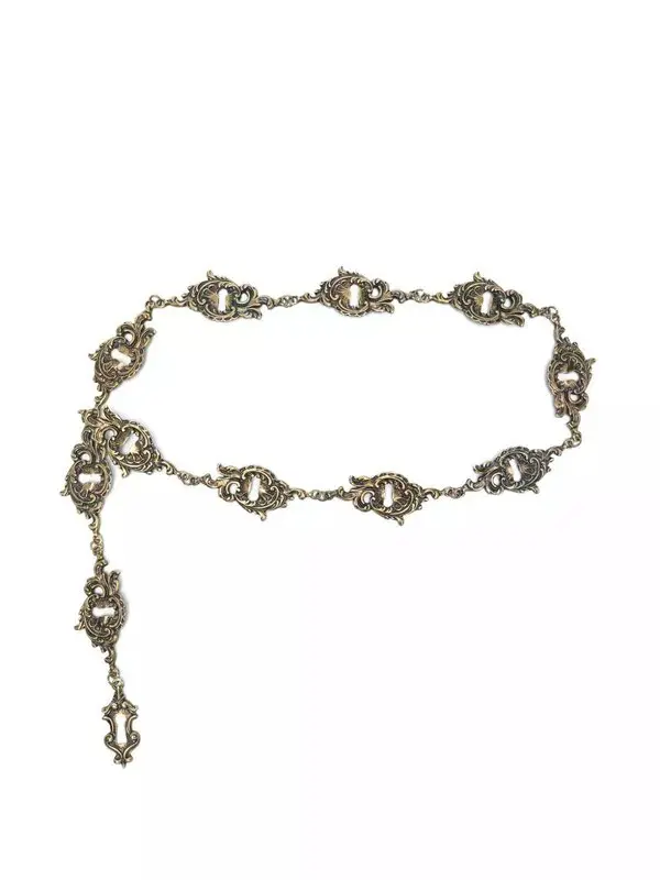 Moschino 2000s Baroque Chain Belt - Gold