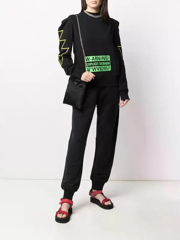 WALTER VAN BEIRENDONCK Straight Leg Sweatpants