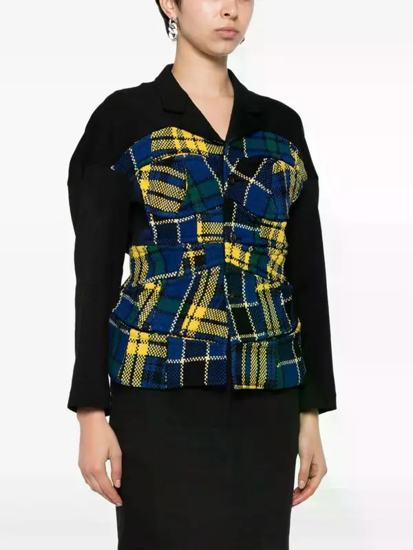 Comme Des Garçons 1999 Tartan Patchwork Jacket
