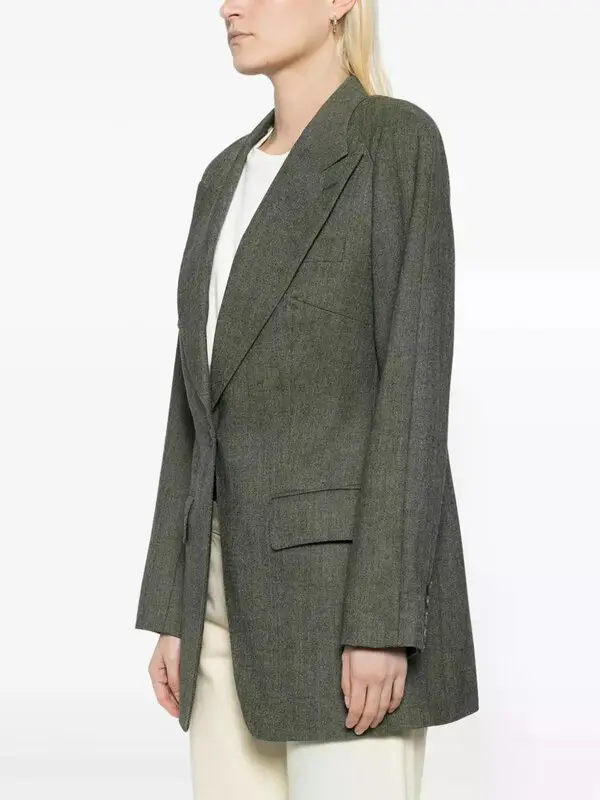 Chloé Long Raglan-sleeves Single-breasted Jacket