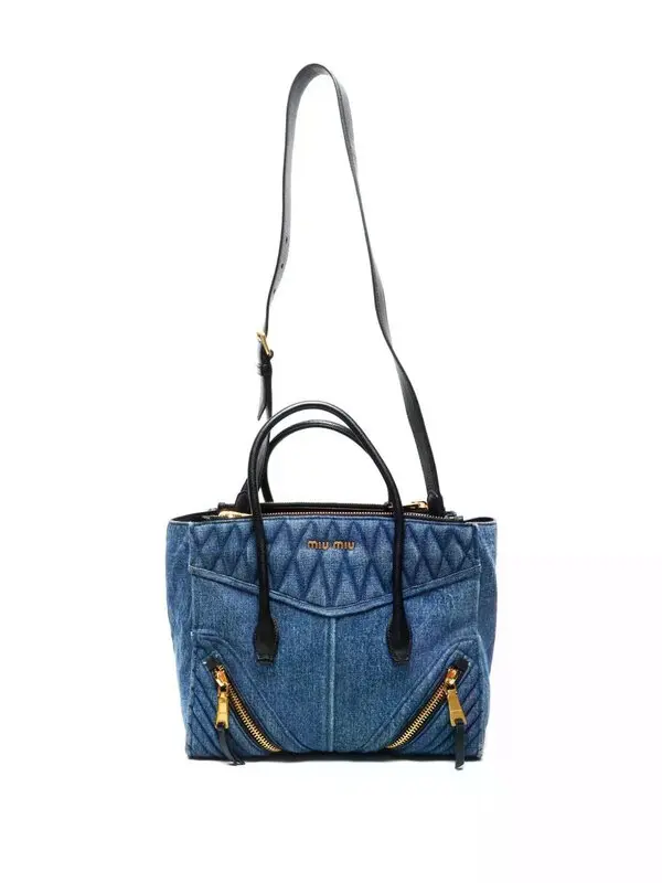 Miu Miu 2010 Denim Tote Bag