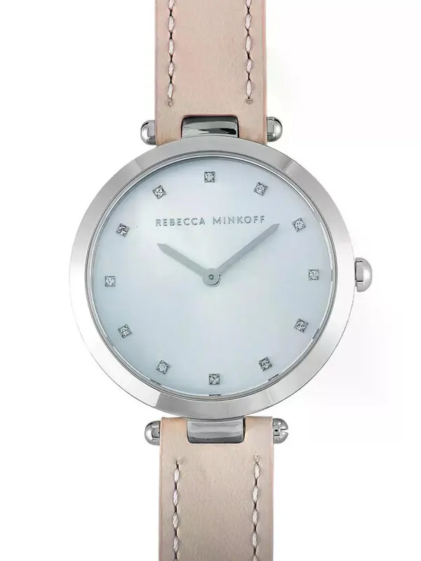 Rebecca Minkoff Nina 33mm Watch - White