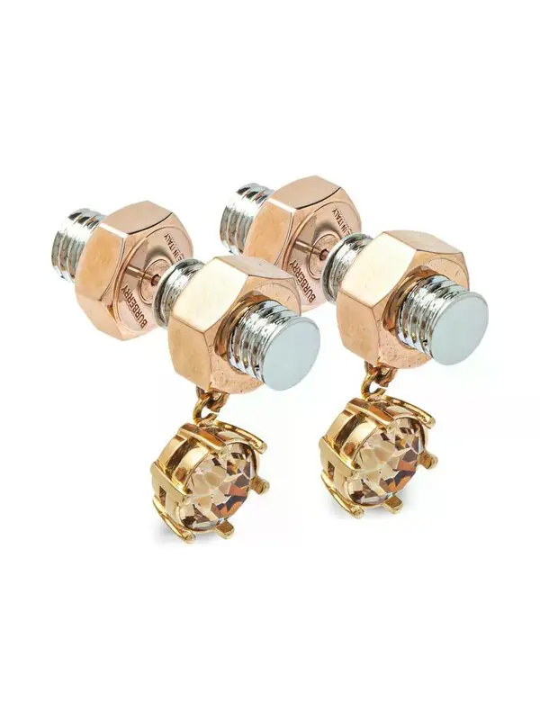 Burberry Nuts & Bolts Drop Earrings